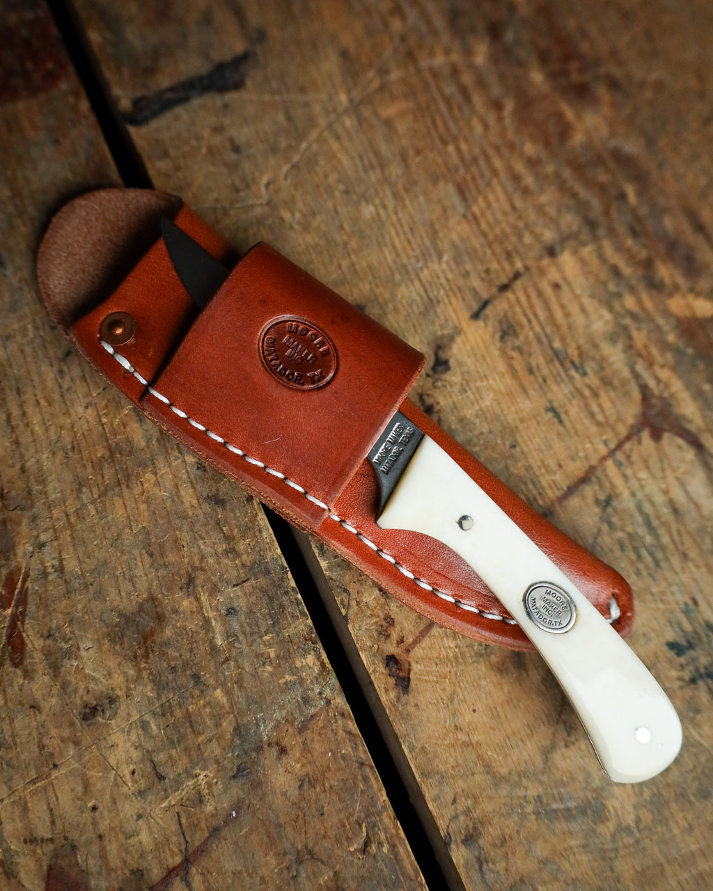 Moore Maker Bone Small Game Hunter 6 3/4 Knife – Maverick Fine Western Wear