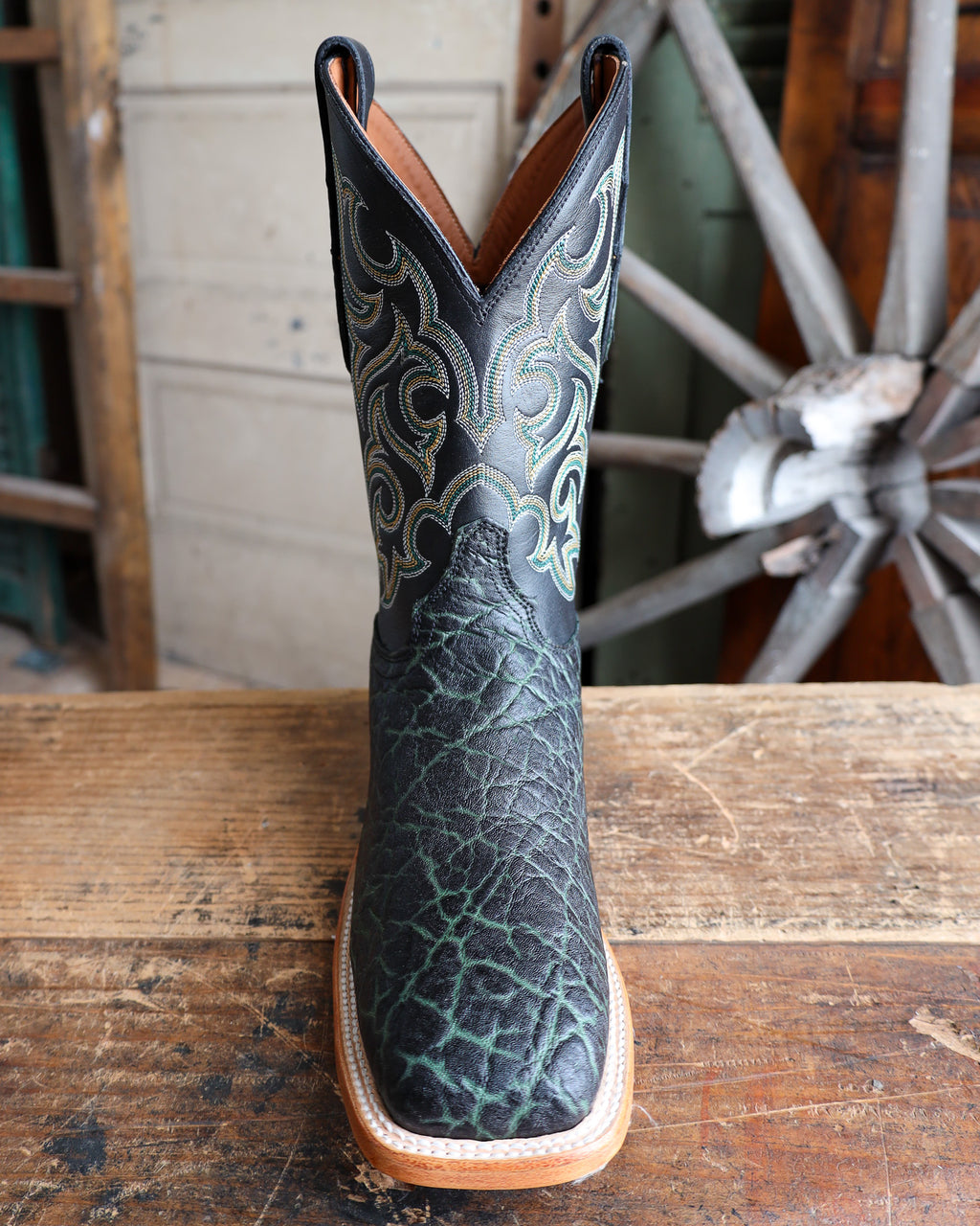 Justin Men's Pards Evergreen Elephant Boot – Maverick Fine Western Wear