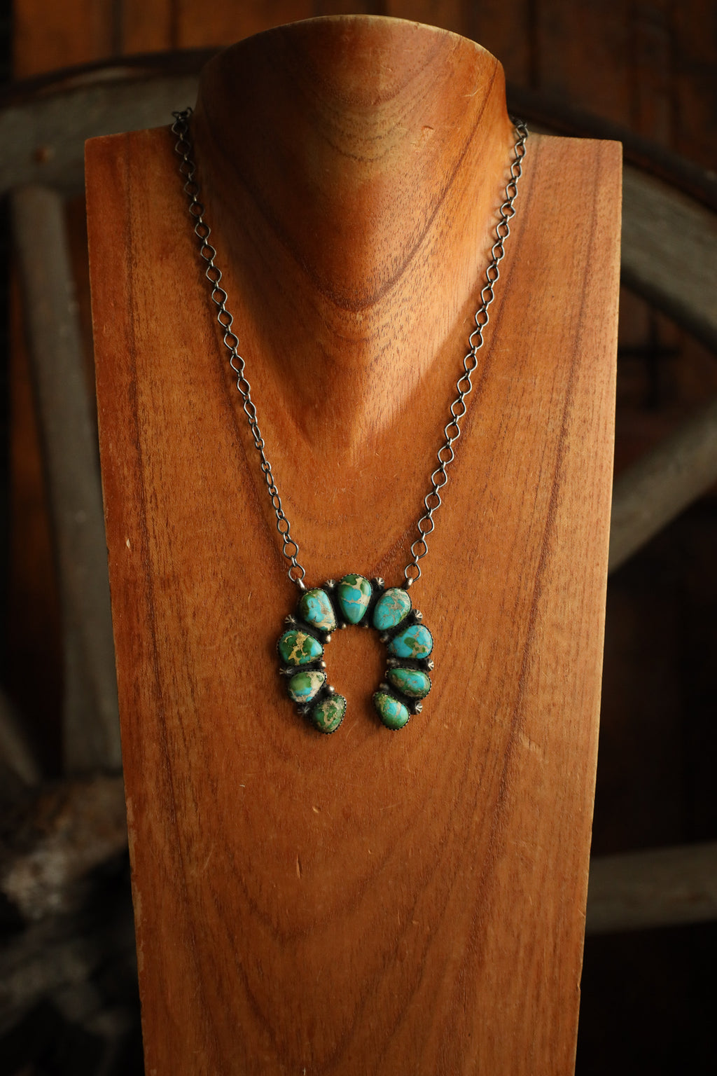 9 Turquoise Naja On Chain Necklace – Maverick Fine Western Wear