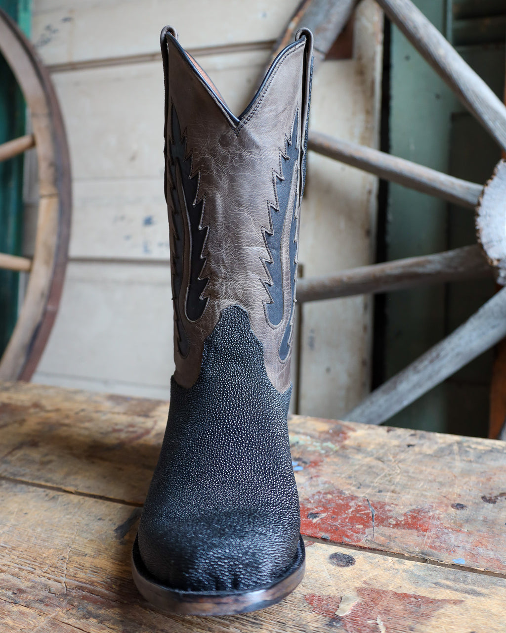 BLACK JACK MEN'S STINGRAY BLACK NO CALCIUM 12" BOOT – Maverick Fine ...