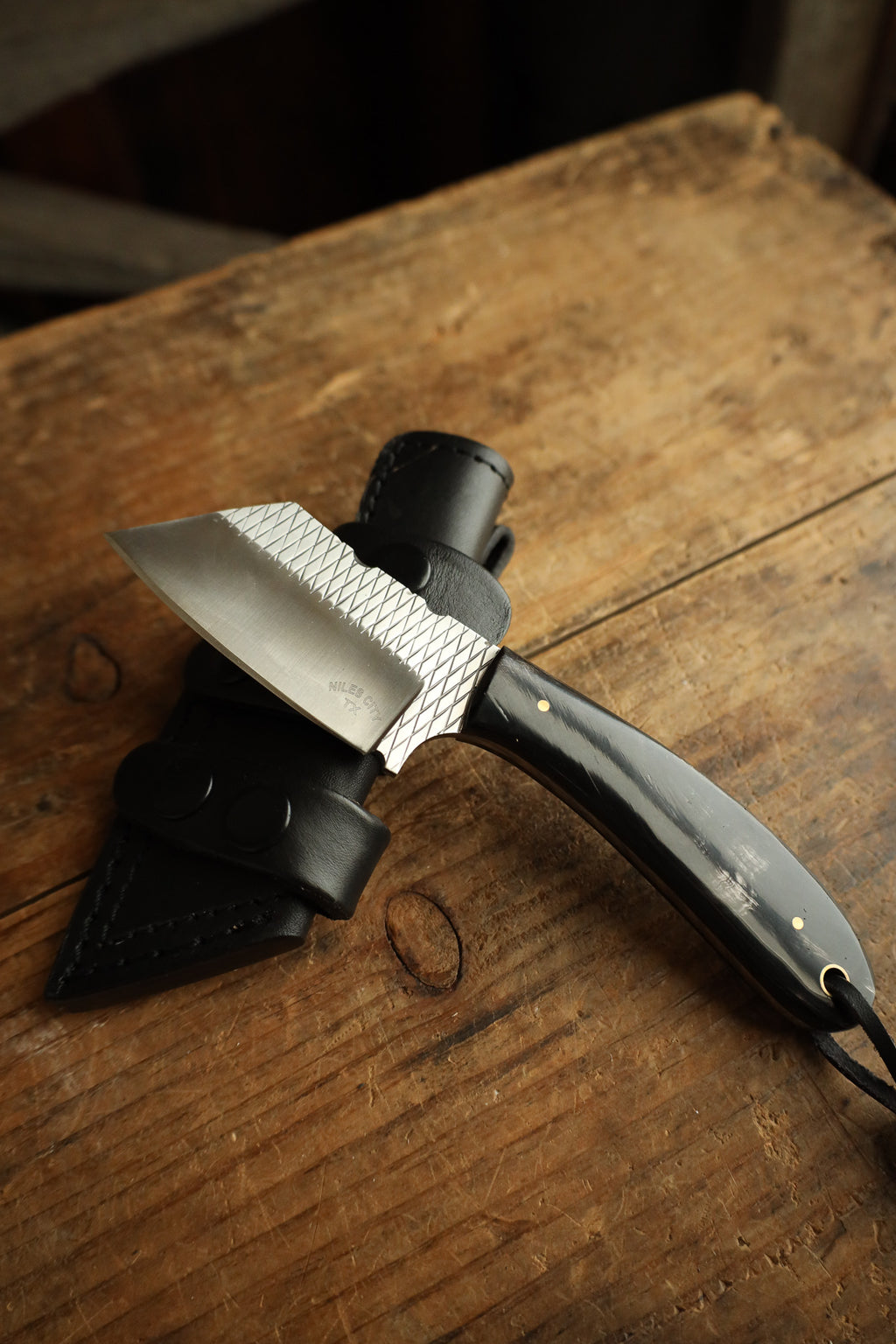 Niles City Knives Buffalo Tanto Blade Knife – Maverick Fine Western Wear