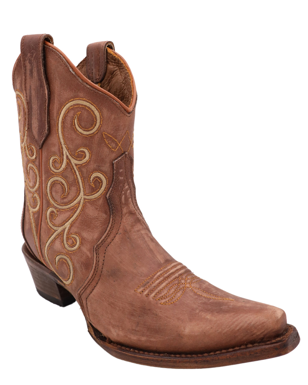 CIRCLE G BY CORRAL WOMEN'S ANKLE TRIAD EMBROIDERY BOOT – Maverick Fine ...