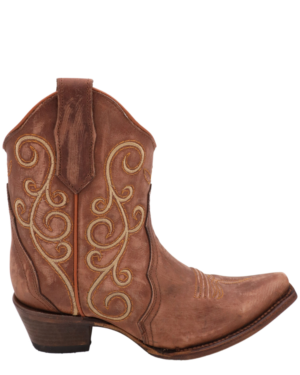 CIRCLE G BY CORRAL WOMEN'S ANKLE TRIAD EMBROIDERY BOOT – Maverick Fine ...