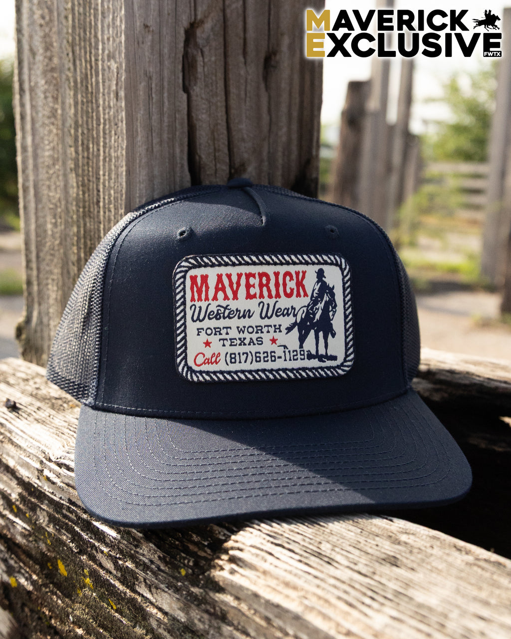 Maverick Exclusive Maverick Cowboy Patch Cap – Maverick Fine Western Wear