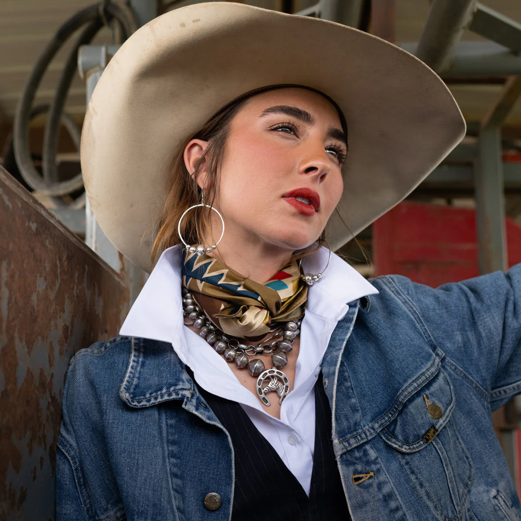 Cross Me Caramel Brown Shorty Scarf – Maverick Fine Western Wear