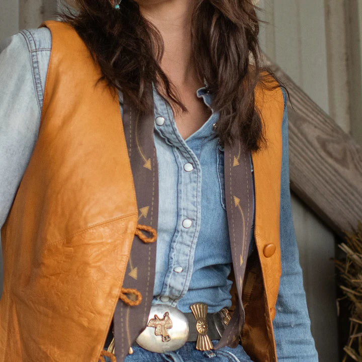 SMILEY POCKET BROWN TWILLY – Maverick Fine Western Wear