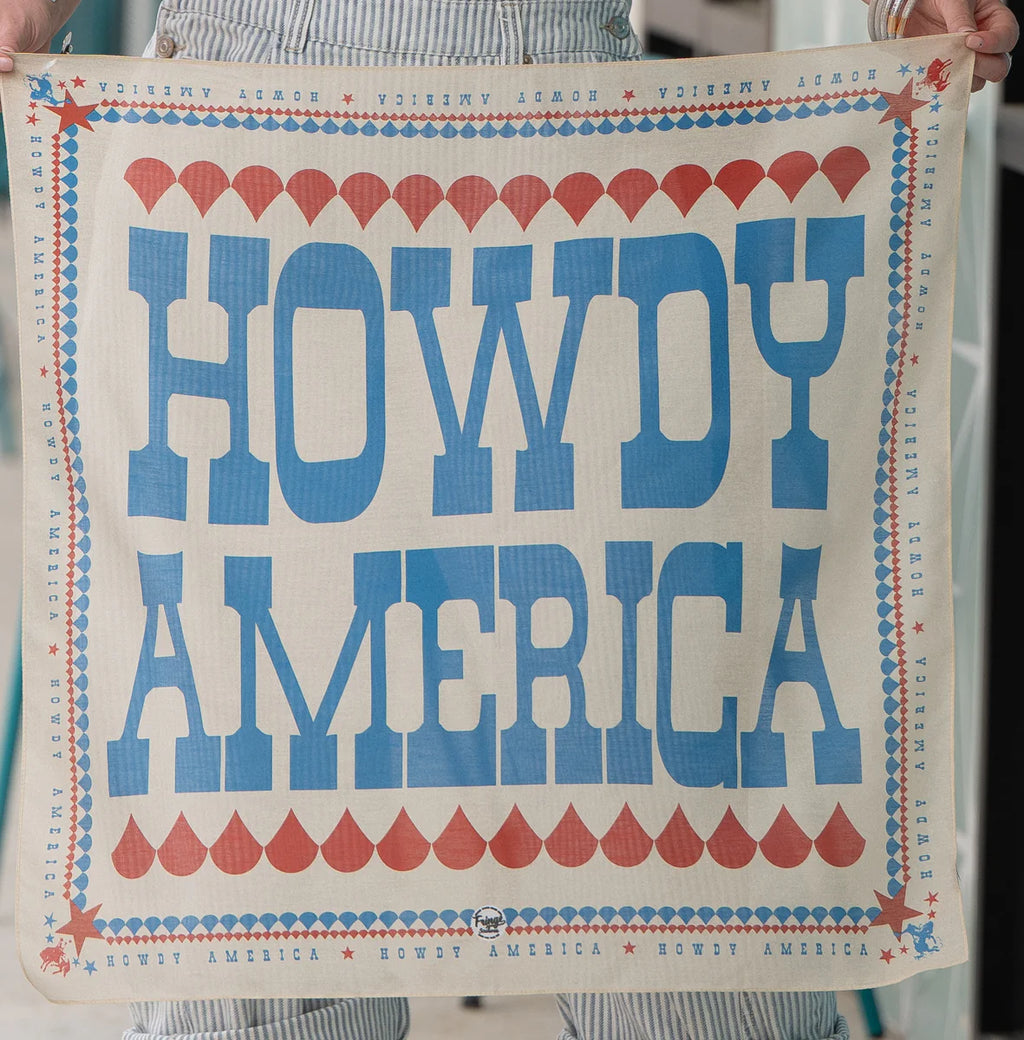 Howdy America - Bandana – Maverick Fine Western Wear