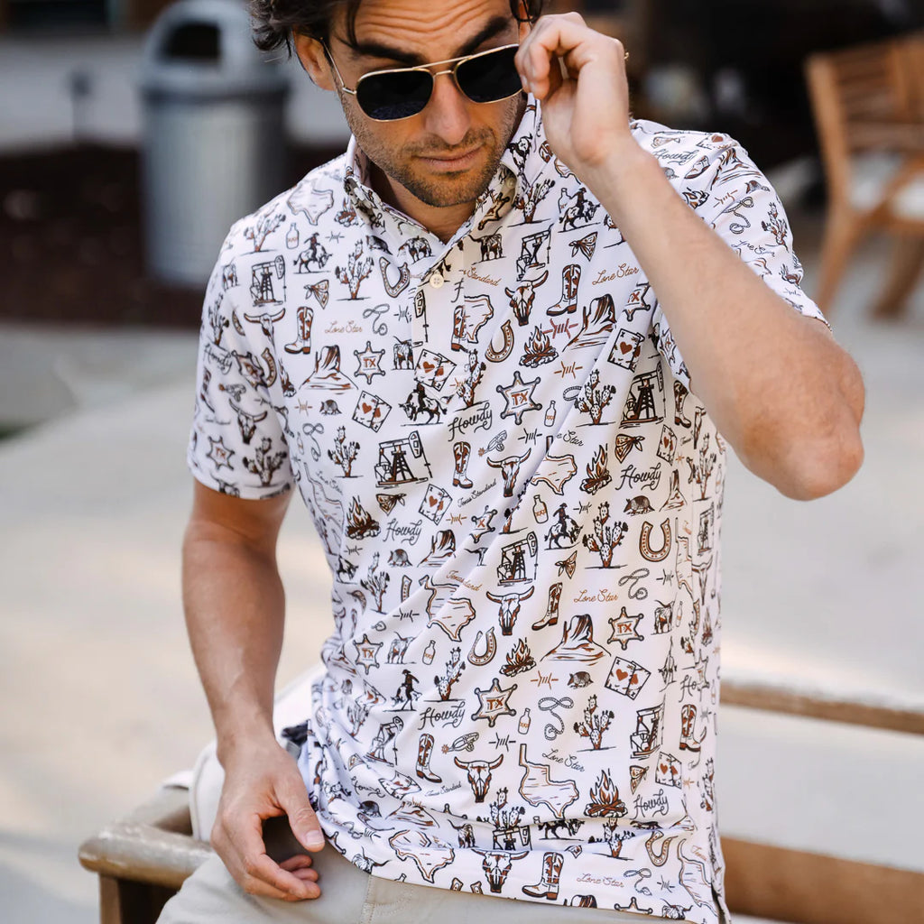 Texas Standard Outlaw Traditions Polo – Maverick Fine Western Wear
