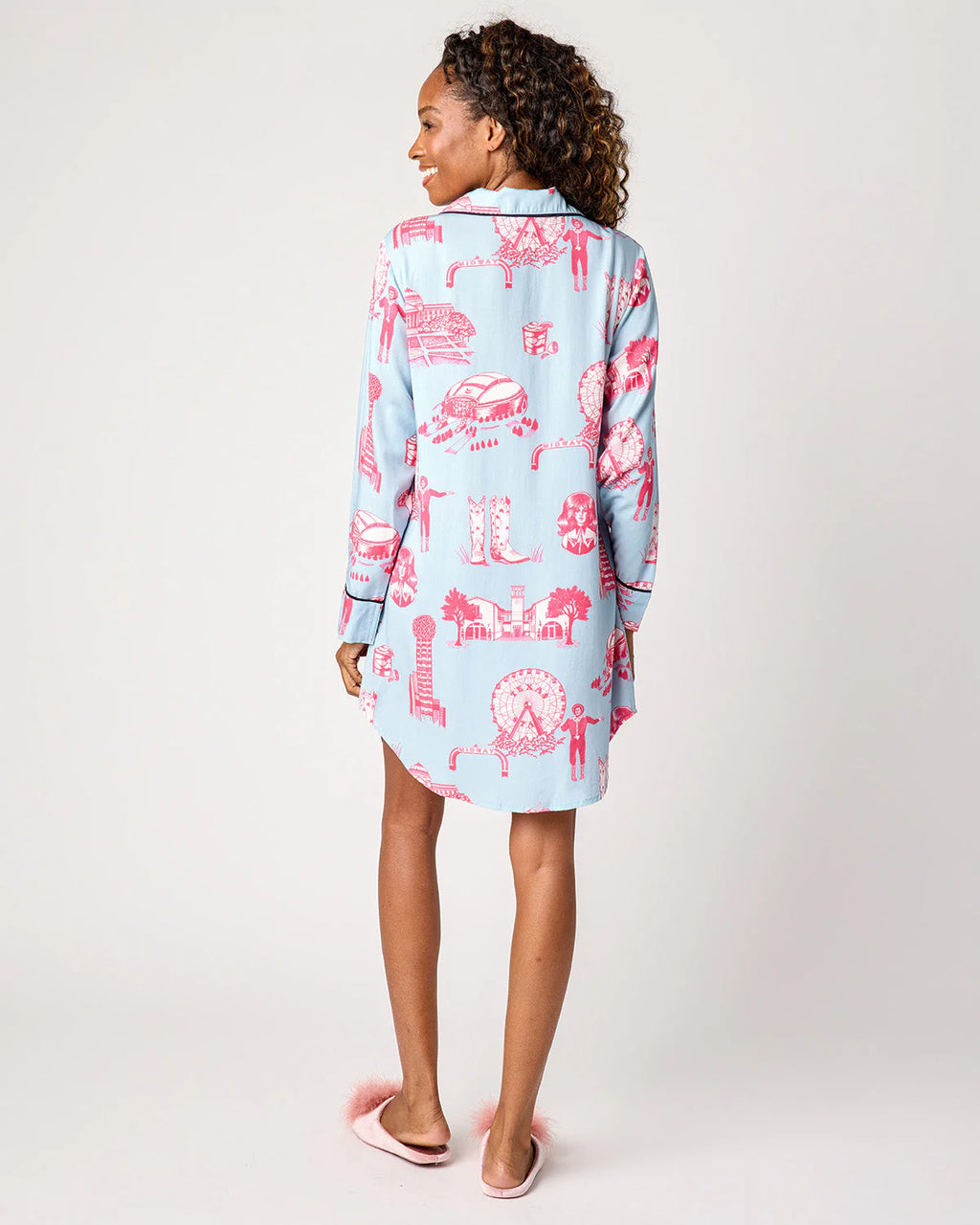 Katie Kime Dallas Toile Sleep Shirt – Maverick Fine Western Wear