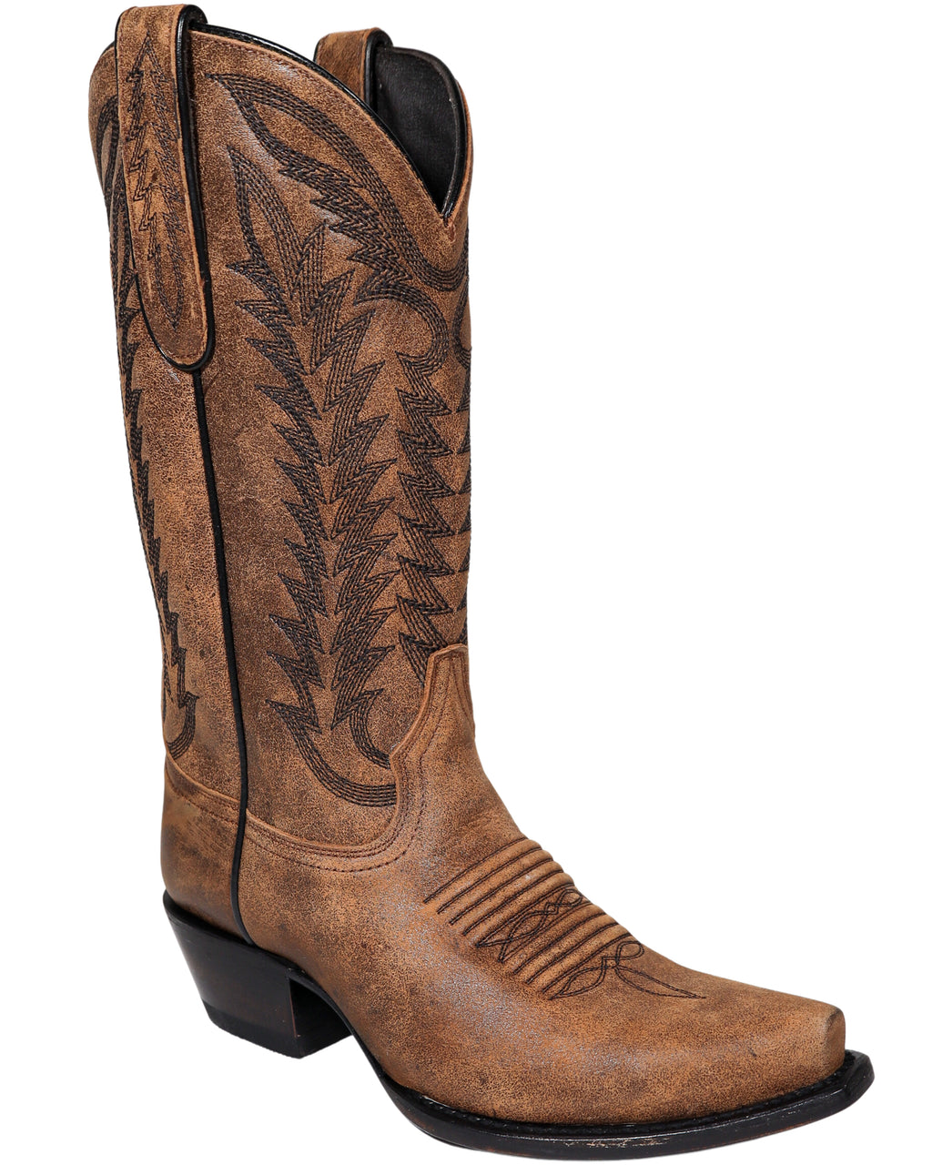 CABORCA SILVER BY LIBERTY BLACK WOMEN'S TRACY FONTANA CRACK TAN BOOT ...
